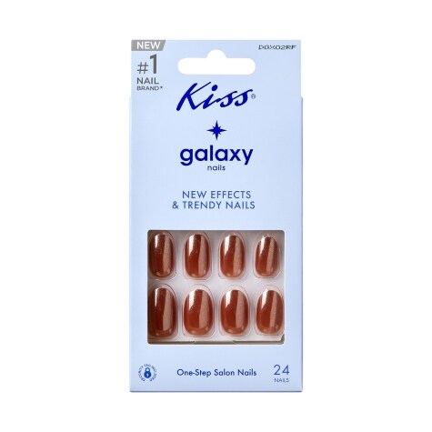 Kiss Galaxy Trendy Effects Fake Nails - 02, 24 ct.