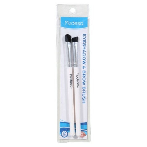 Modesa Eyeshadow & Brow Brush Set, 2 ct.