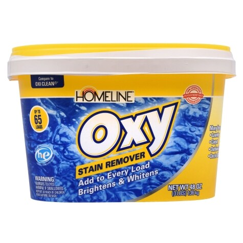 Homeline Brightening & Whitening Oxy Stain Remover, 48 oz.