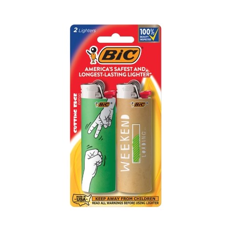 BIC Maxi Pocket Lighter, Special Edition Trendsetters Collection ...