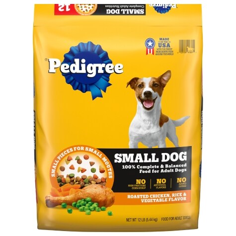 Pedigree Small Dog Complete Nutrition Chicken & Rice, 11 lb.