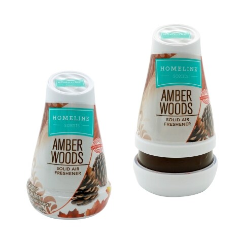 Homeline Solid Cone Air Freshener - Amber Woods, 7 oz. | Family Dollar
