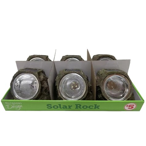Rock Solar Light