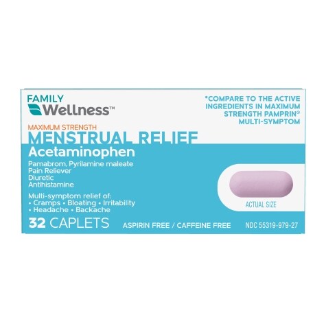 Quality Plus Menstrual Pain Relief, 32 ct.