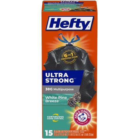 Hefty Extra-Strong Multipurpose Bags, 17 ct.