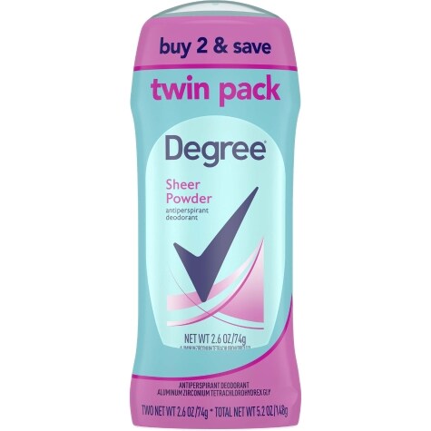 Degree Dry Protection Antiperspirant, 2 ct.