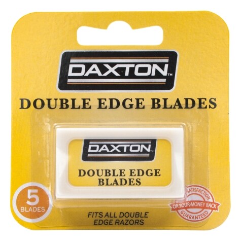 Daxton Double Edge Razor Blades, 5-ct. Packs