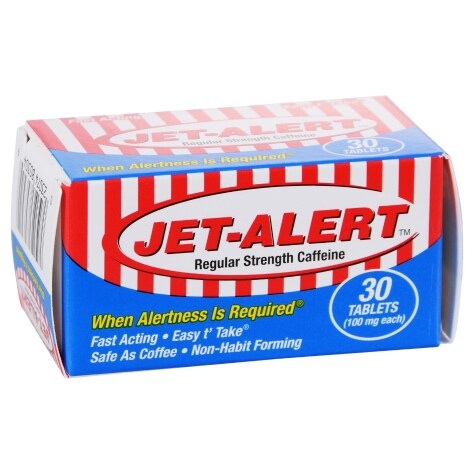 Jet-Alert Caffeine Tablets, 30 ct.