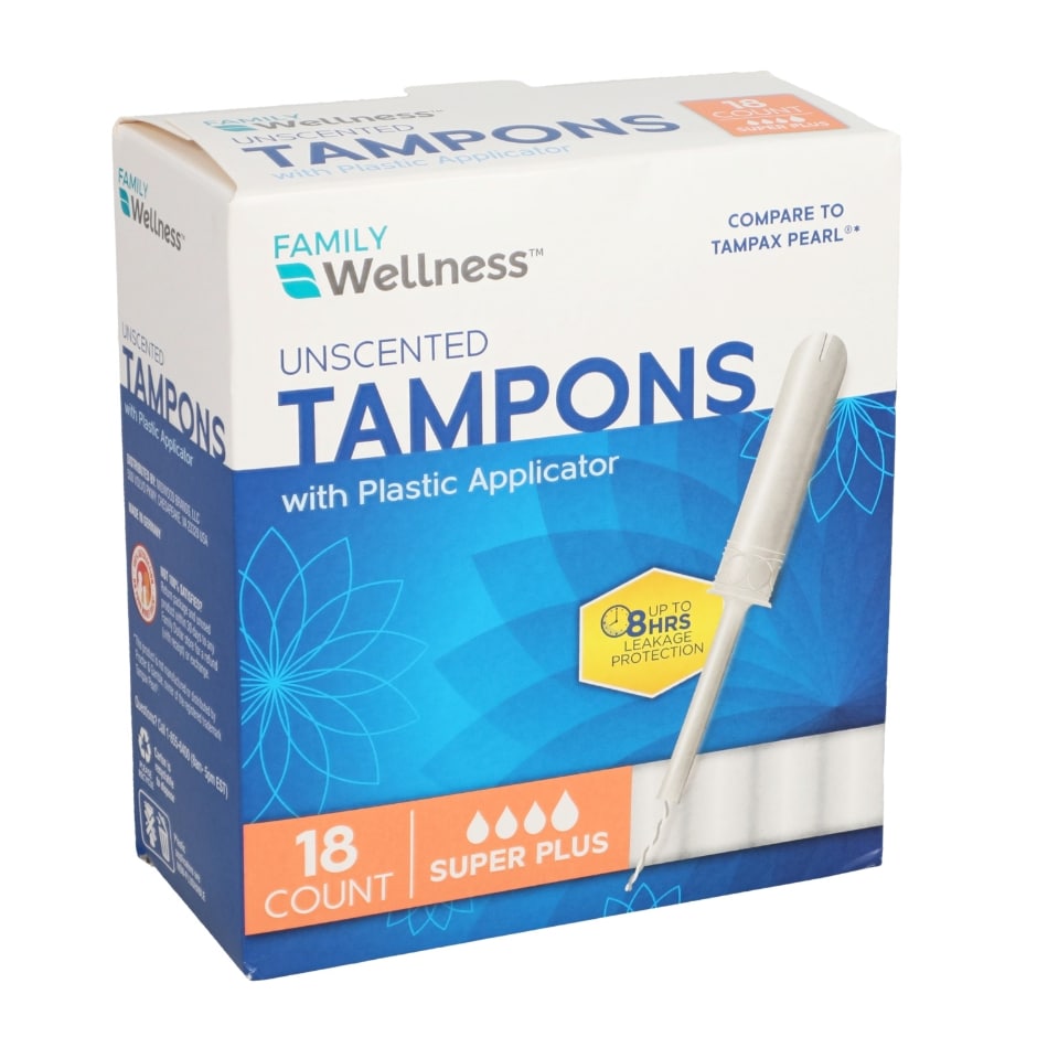 Tampons | Regular & Super Tampons Boxes | Family Dollar