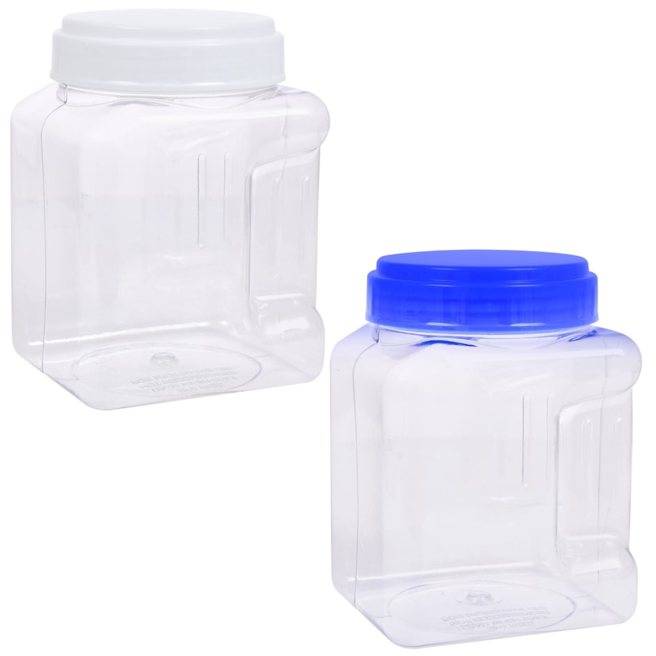 Food Storage Containers - Glass & Plastic Containers with Lids