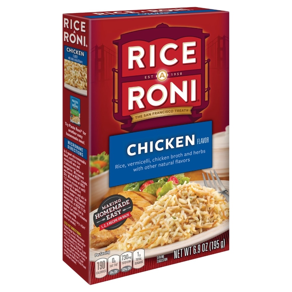 Rice A Roni Chicken Flavor 6.9 Oz