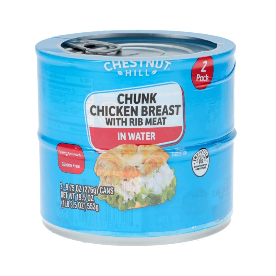 Crider White Chicken in Water, 2 ct.