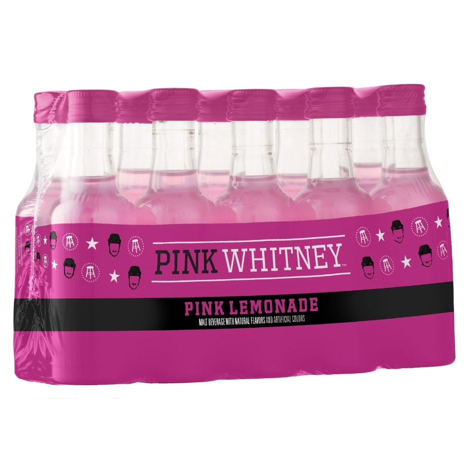 New Amsterdam Pink Whitney Lemonade Flavored Vodka 50ml 10pk Carrier ...