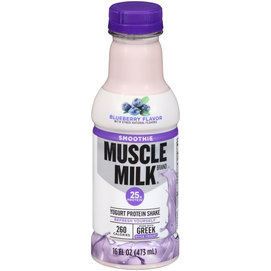 Muscle Milk® Smoothie Blueberry Flavor Yogurt Protein Shake 16 fl. oz ...