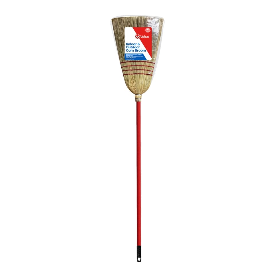 Value Indoor & Outdoor Utility Broom | Family Dollar
