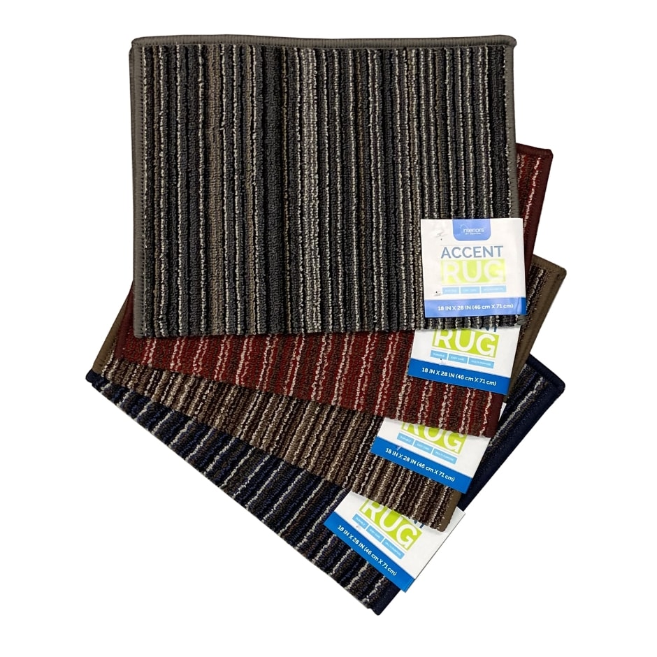 Interiors By Design Assorted Multipurpose Accent Rug, 18x28 in.