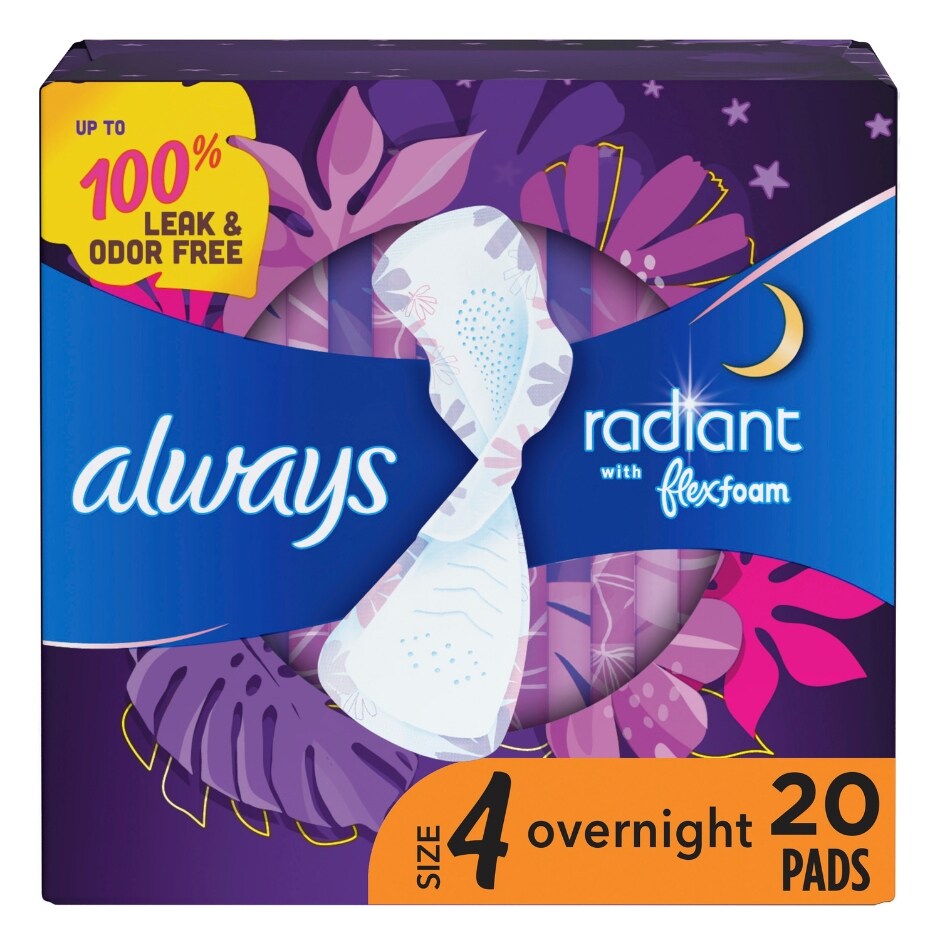 Maxi Pads and Feminine Pads with Wings | Family Dollar