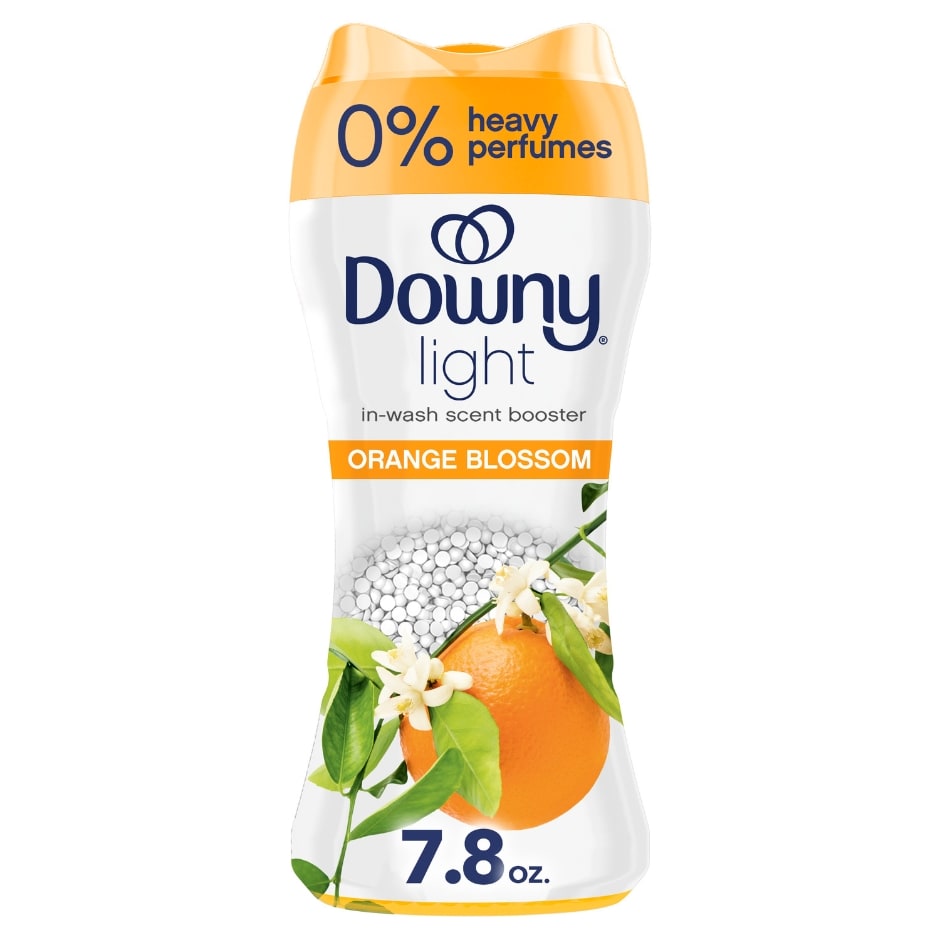 Downy Light Laundry Scent Booster Beads for Washer, Orange Blossom ...