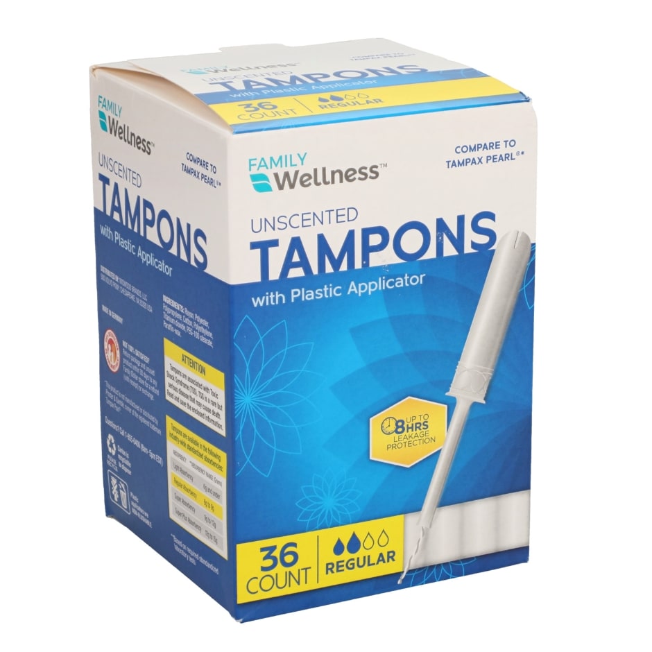 Tampons | Regular & Super Tampons Boxes | Family Dollar