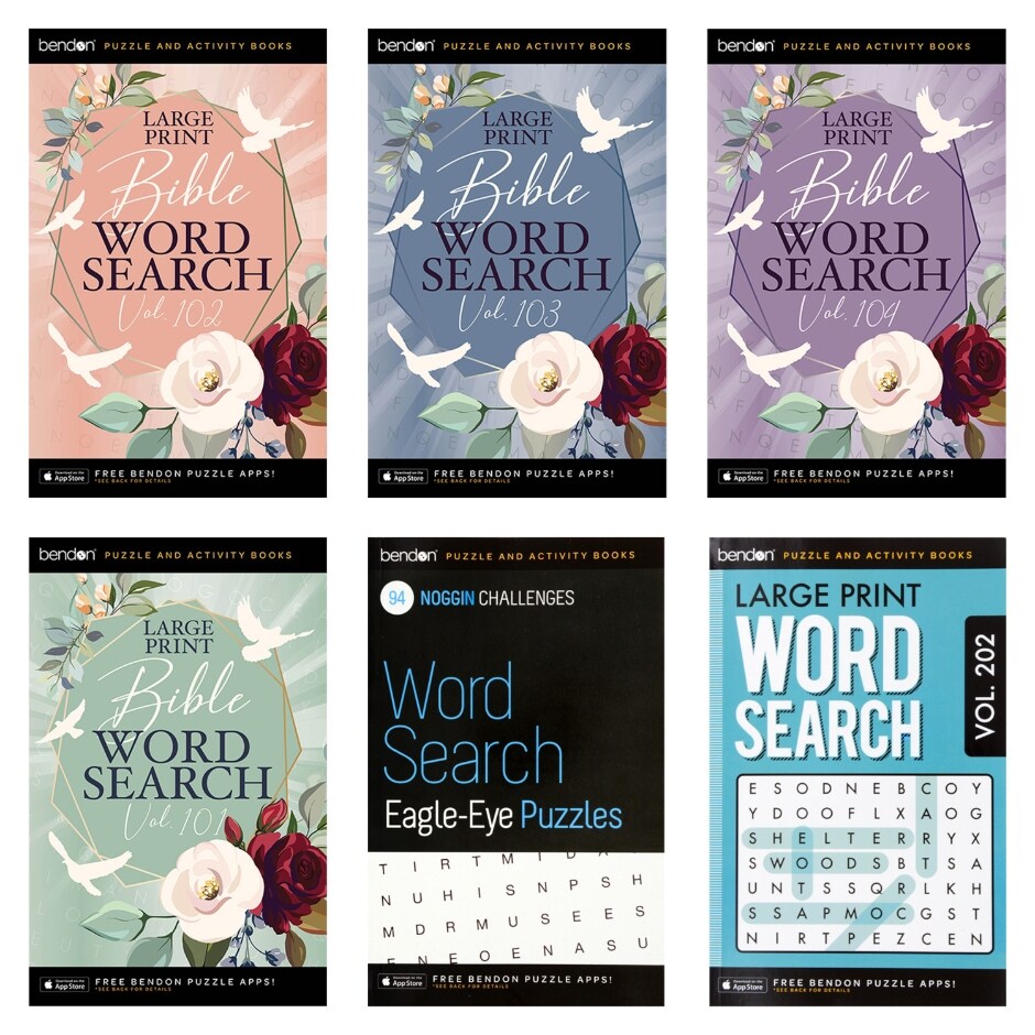 Bendon Word Search Books Assorted | Family Dollar