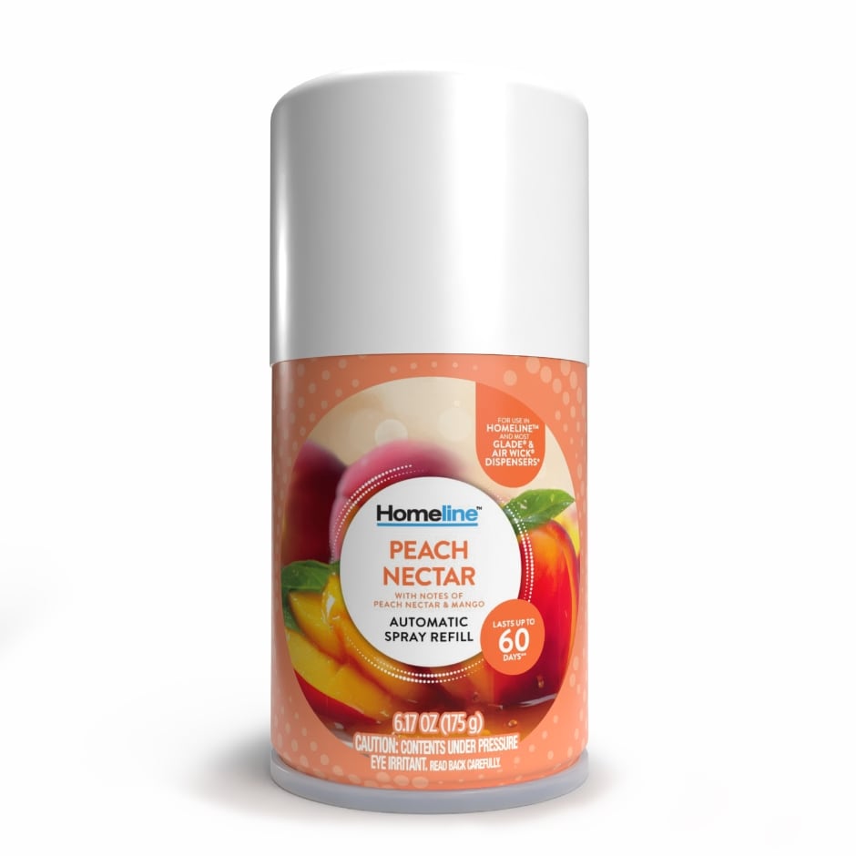 Homeline Peach Nectar Automatic Spray Refill, 1 ct.