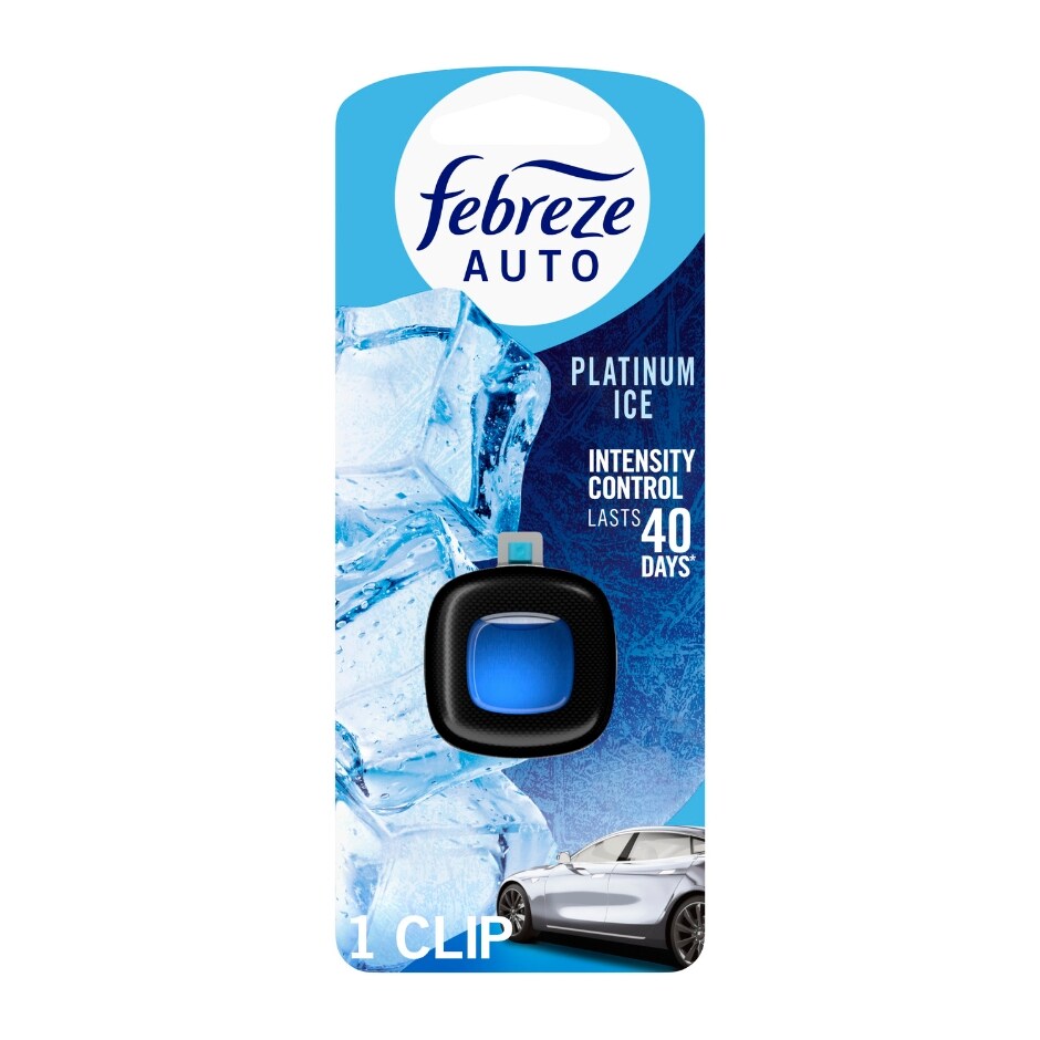 Febreze AUTO Air Freshener, Odor-Fighting Automotive Vent Clip ...