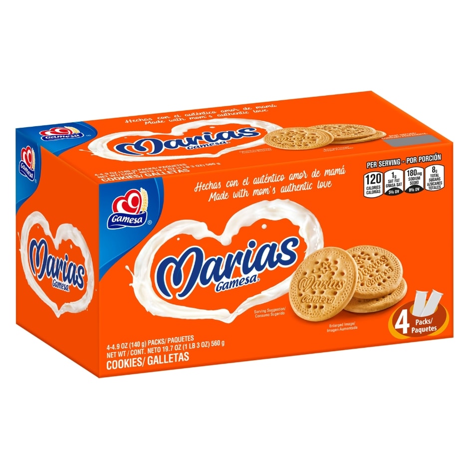 Gamesa Marias Cookies 4.9 Oz 4 Count