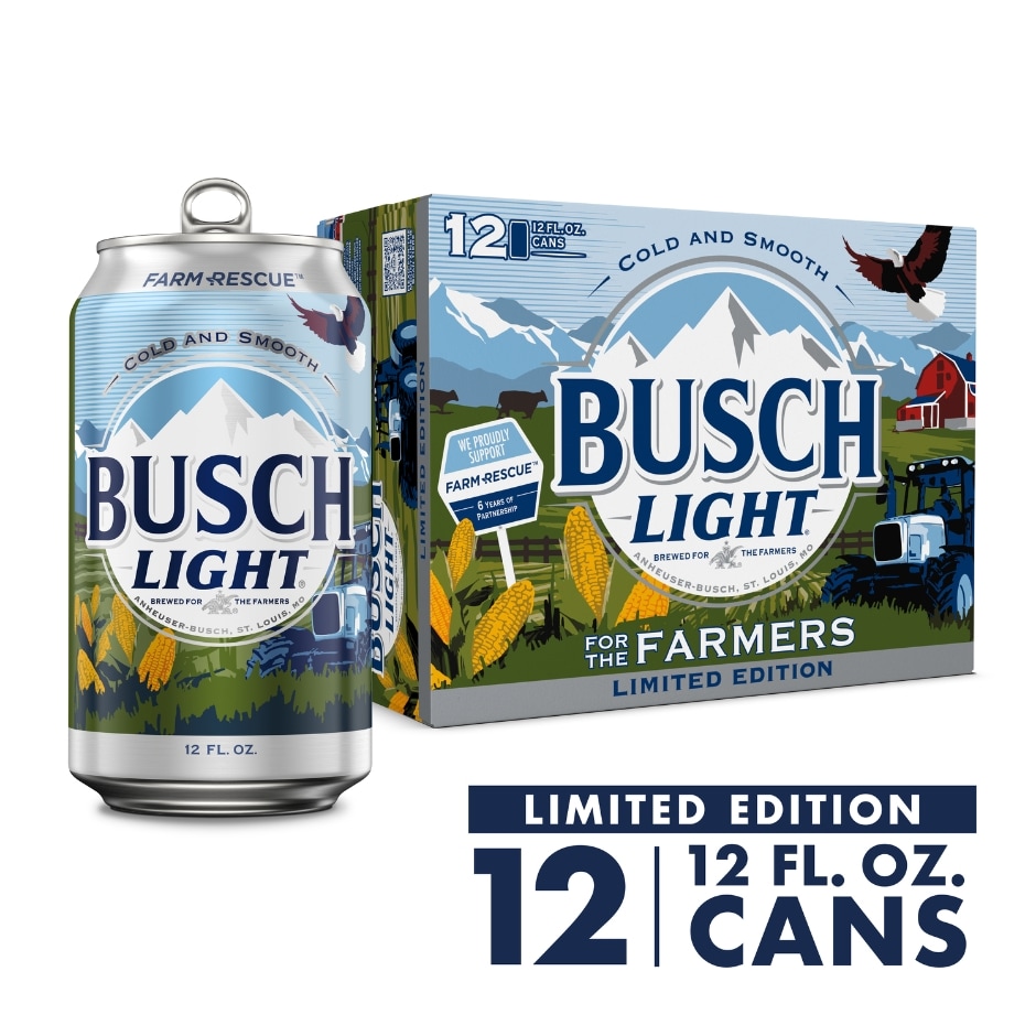 Busch Light American Lager Beer, 12 Pack 12 fl. oz. Cans | Family Dollar