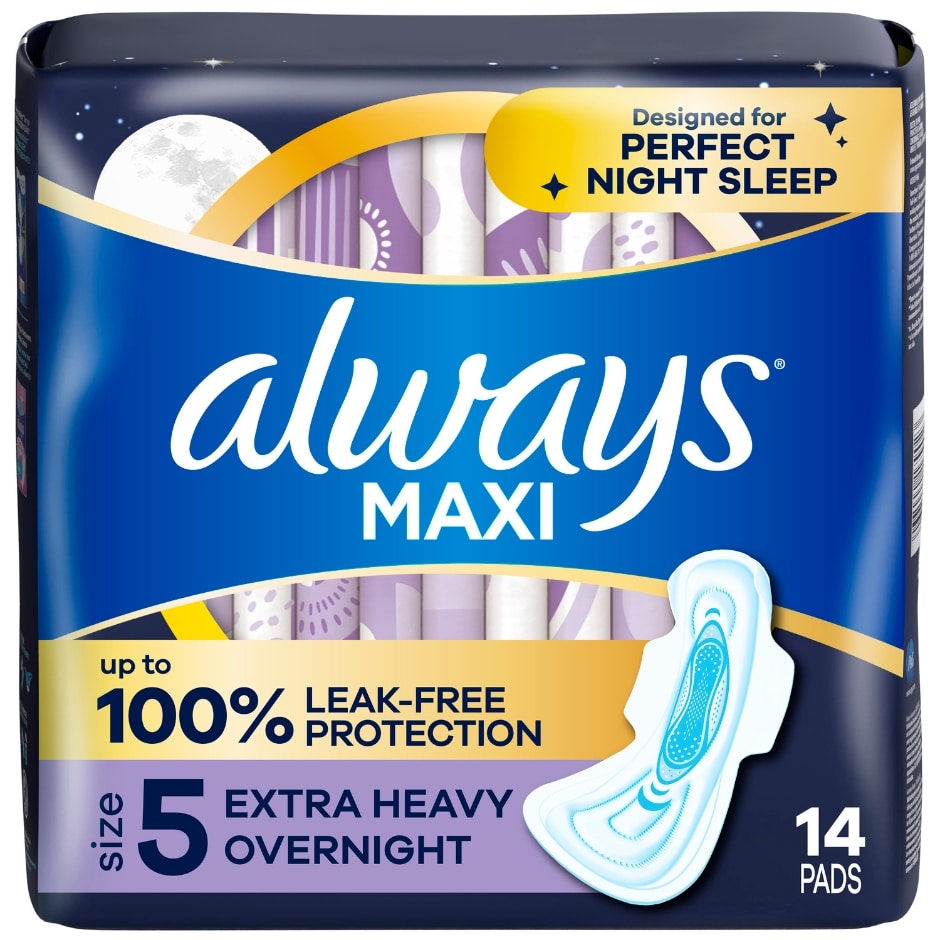 Maxi Pads and Feminine Pads with Wings | Family Dollar