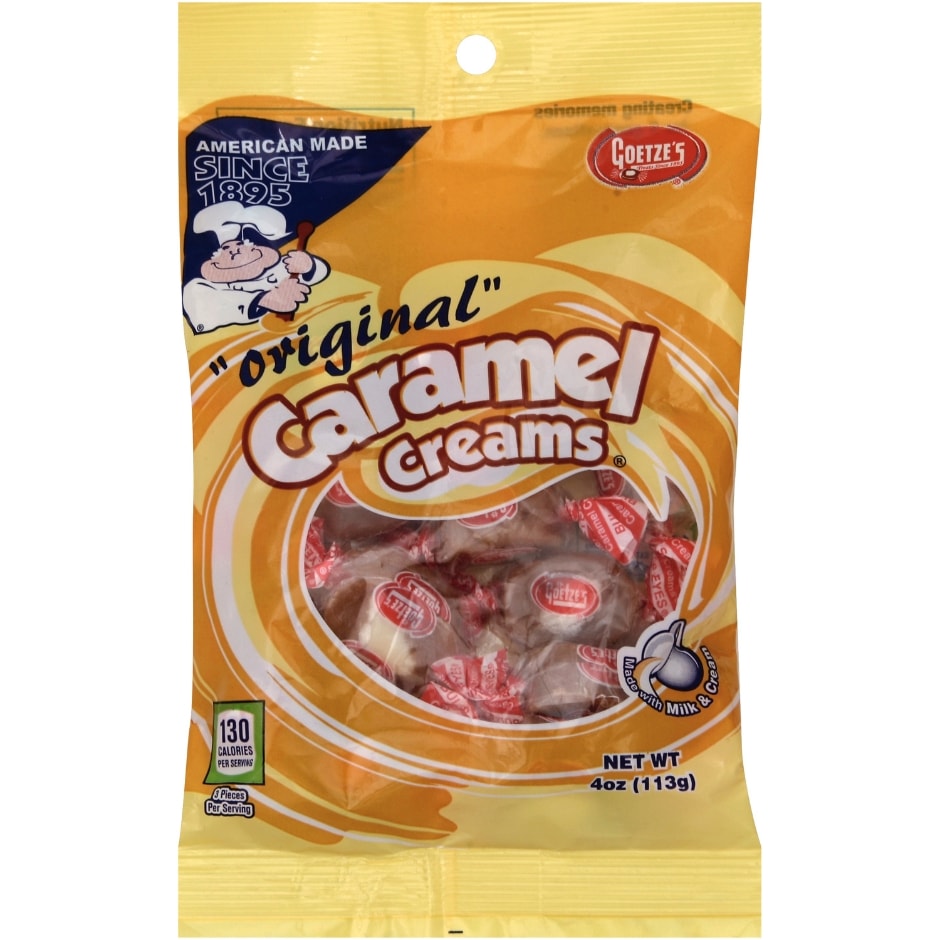 Goetze's Caramel Creams Candies, 4-oz. Bags | Family Dollar