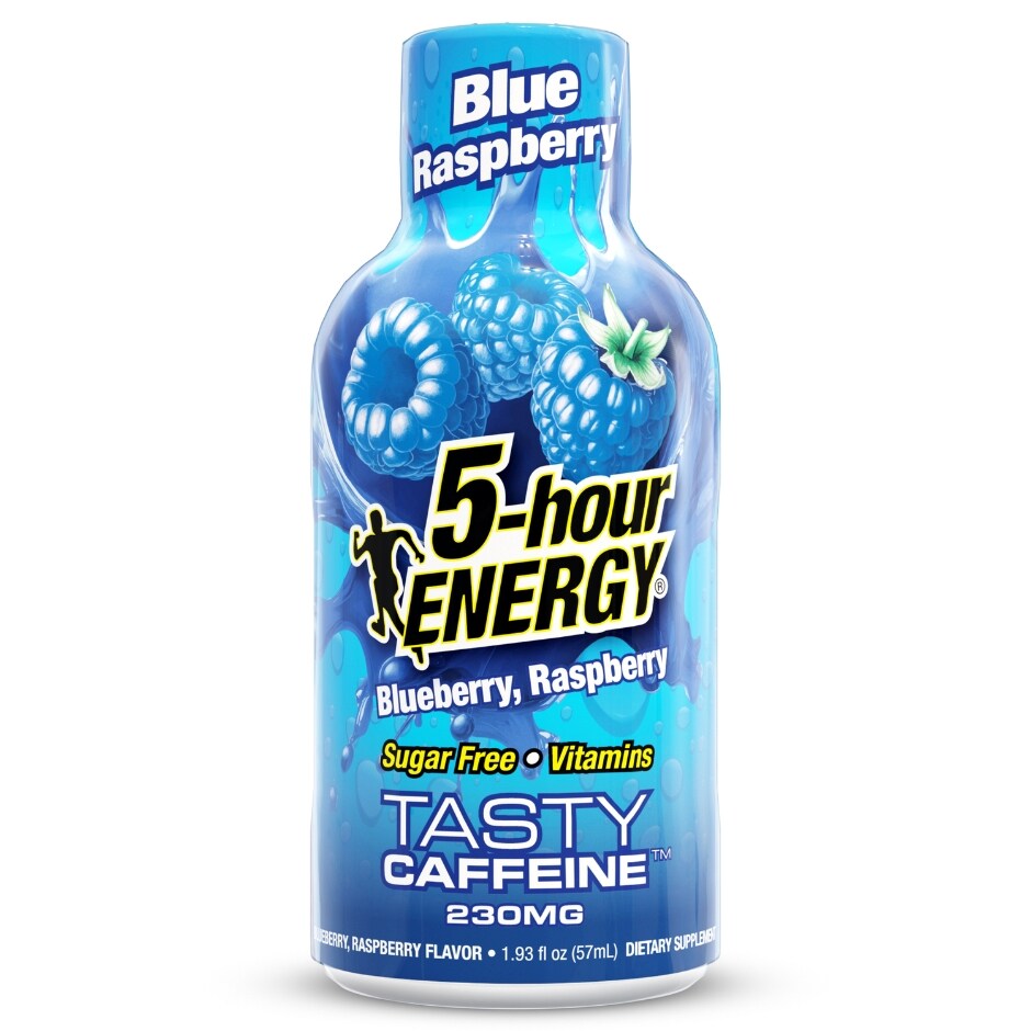 5-hour ENERGY®, Extra Strength, BLUE RASPBERRY, Shot, 1.93 oz | Family ...