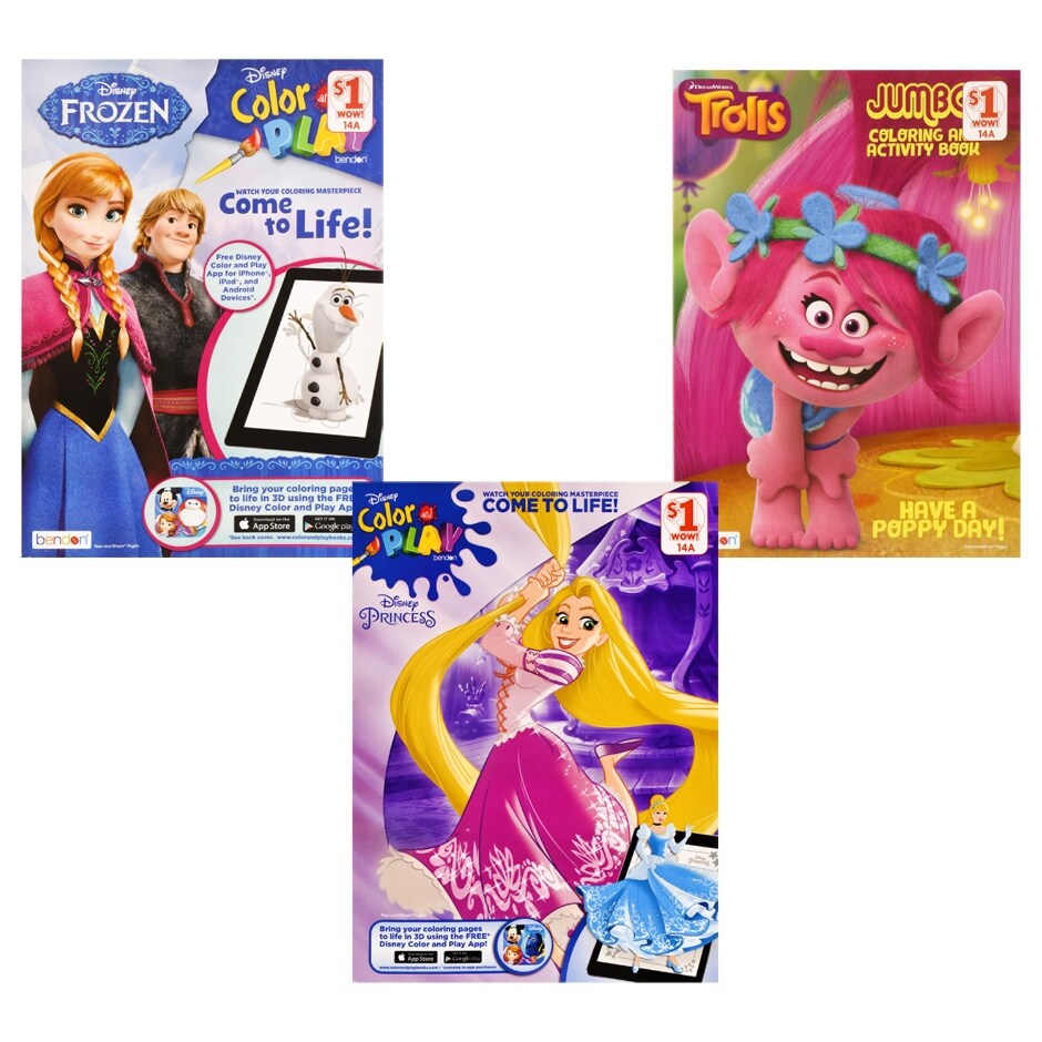 Coloring Books, Puzzle Books & Activity Books | Family Dollar