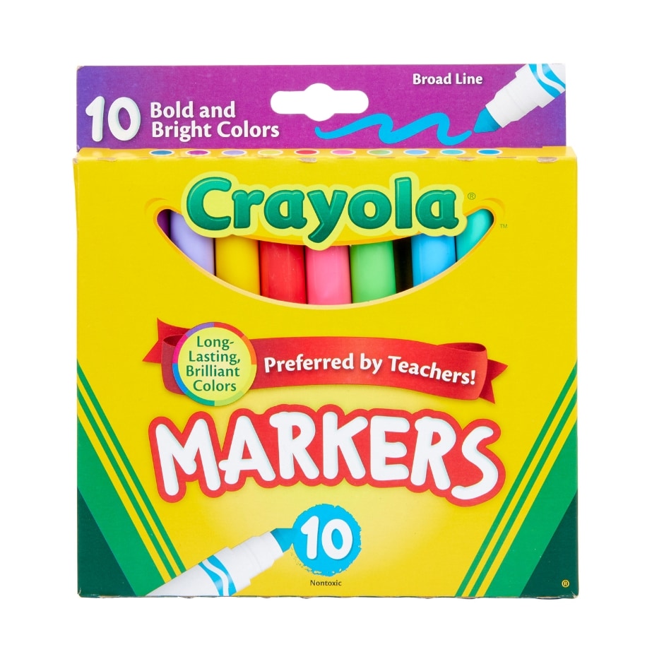 Washable Markers, Highlighters, Dry Erase Markers & Sharpies
