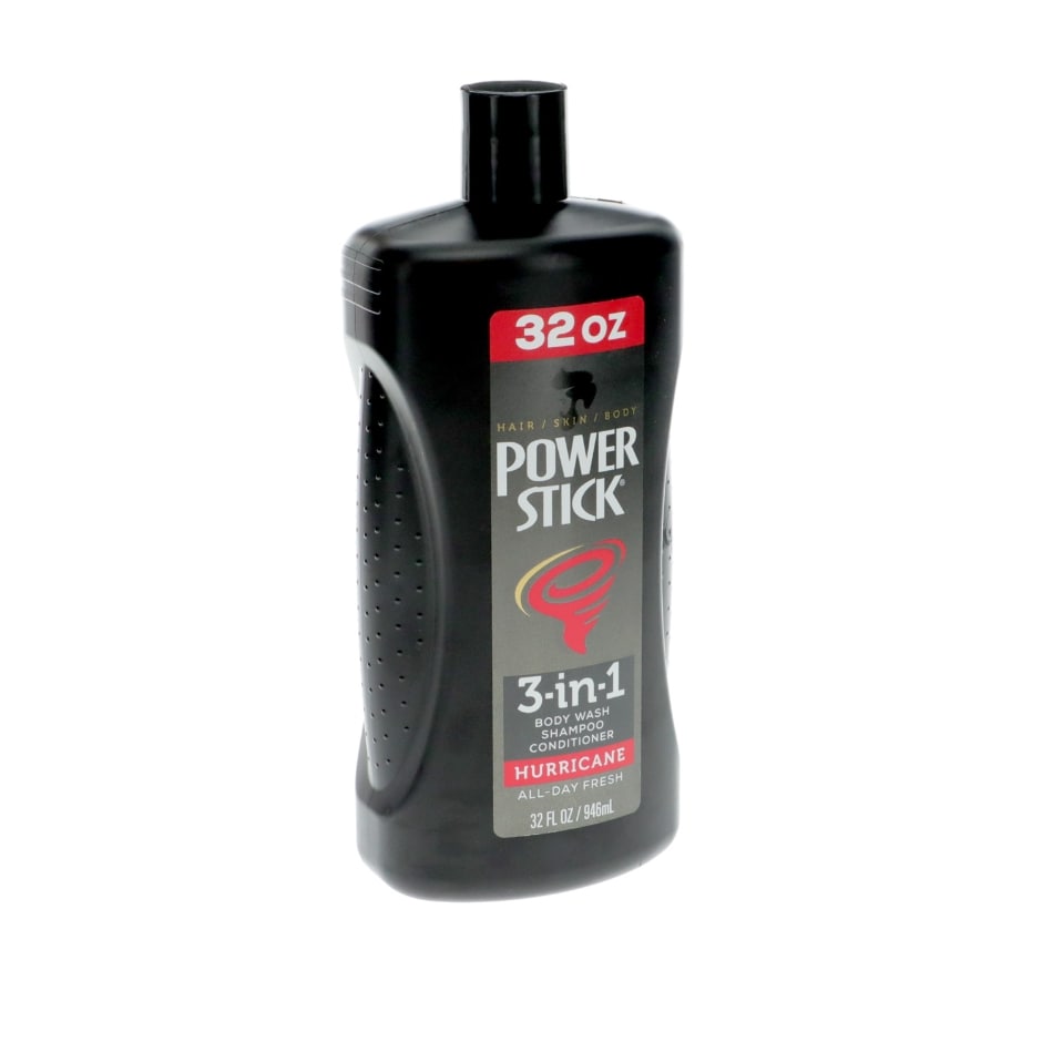 2001339-Power Stick Hurricane 2-in-1 Body Wash, 32 oz.