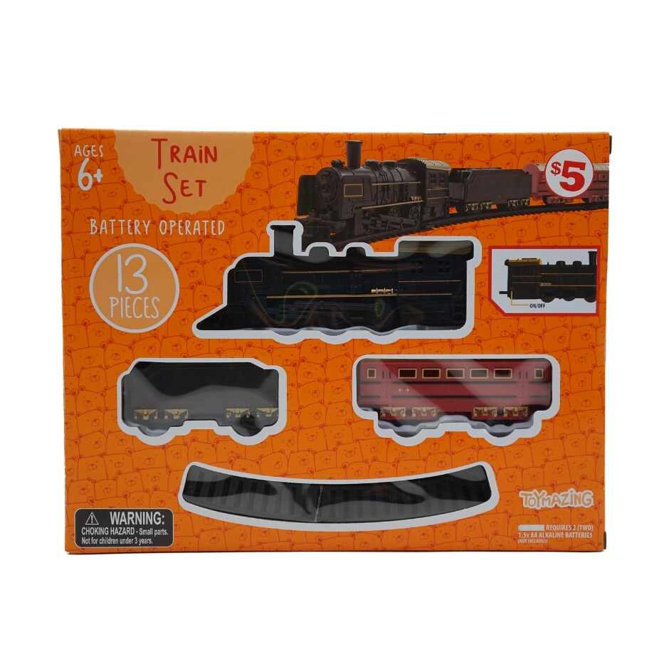 ToyMazing Battery-Operated Train Sets, 13-pc. | Family Dollar