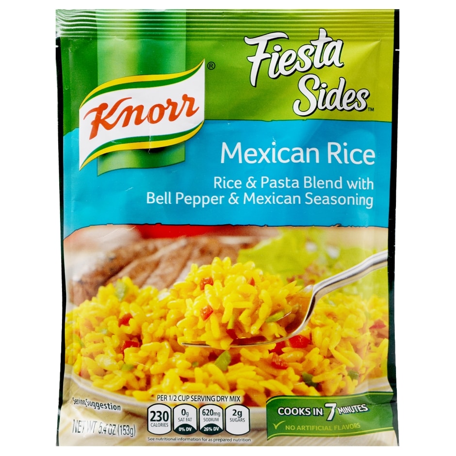1207041-Knorr Fiesta Sides Mexican Rice Mix, 5.4 oz.