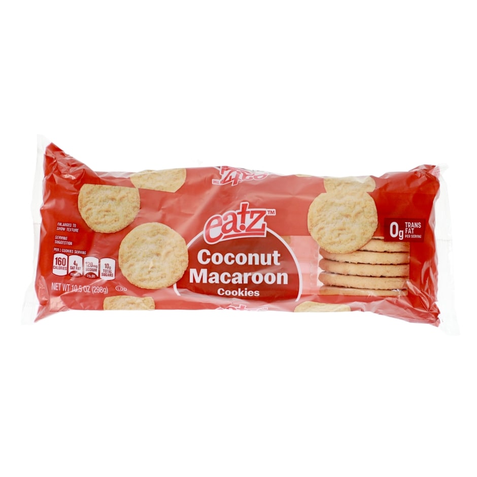 Eatz Coconut Macaroon Cookies, 10.5 oz.
