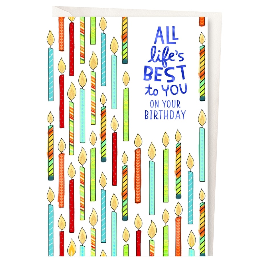 Sentimental Studios Birthday Candles Card | Family Dollar