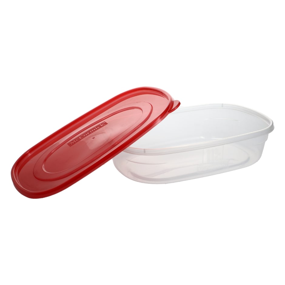 Food Storage Containers - Glass & Plastic Containers with Lids