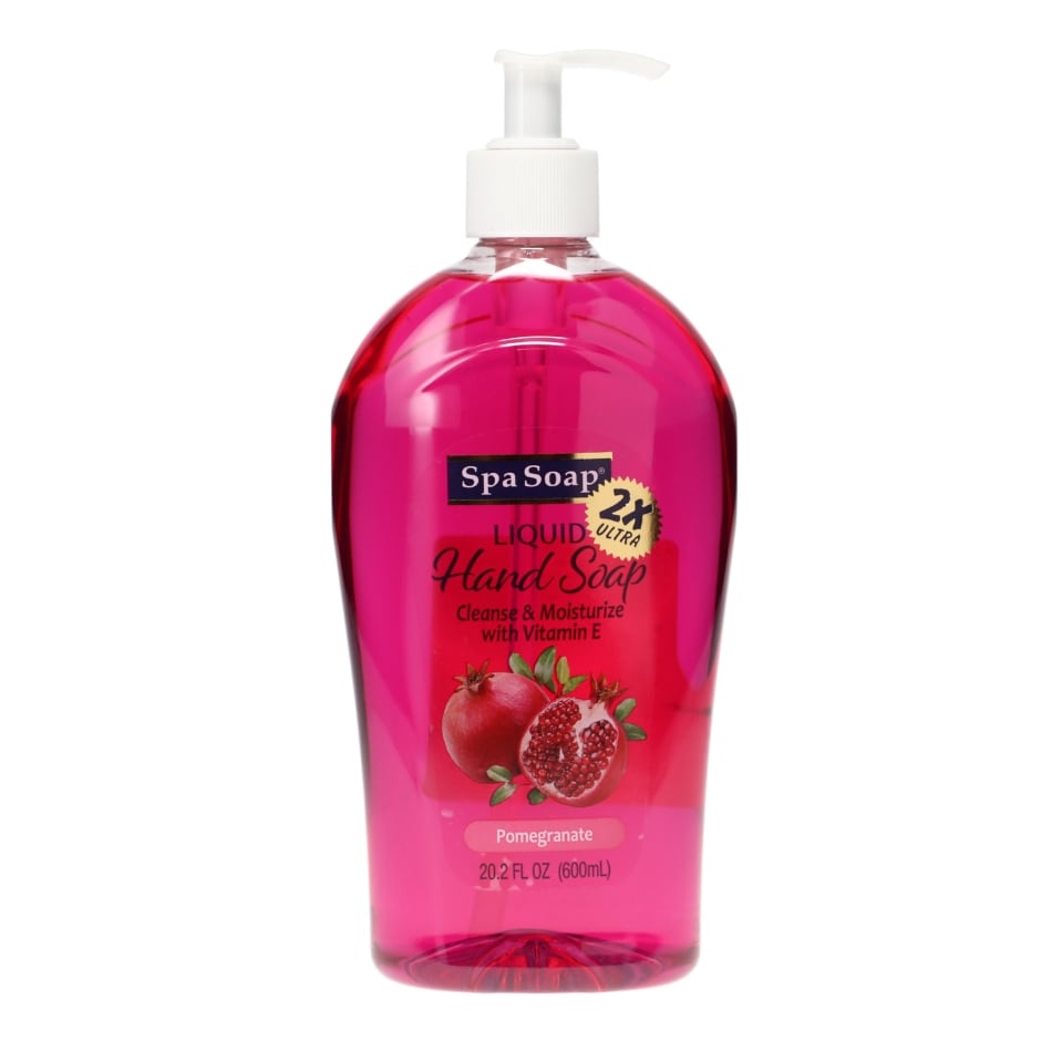Spa Soap Pomegranate Hand Soap, 20 oz.