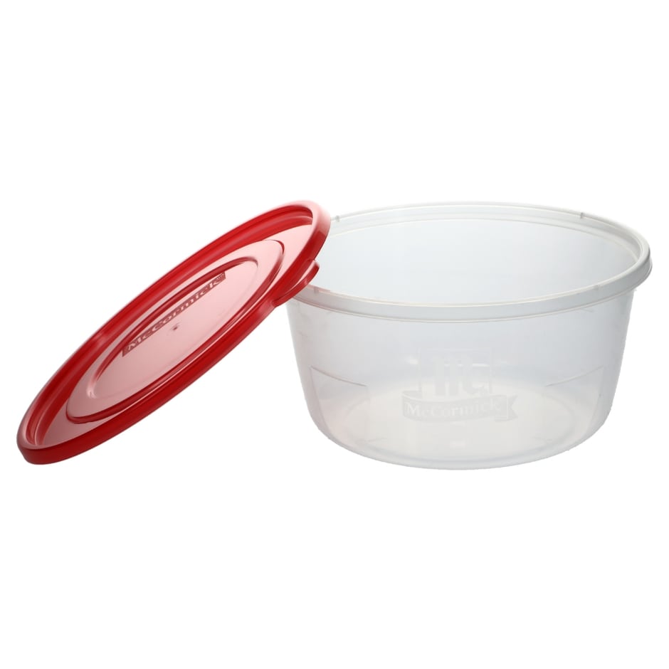 Food Storage Containers - Glass & Plastic Containers with Lids