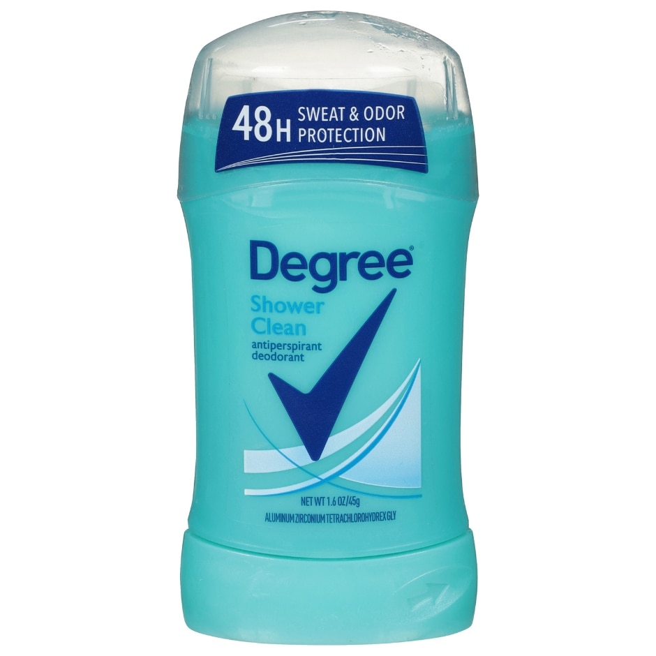 2028258-Degree Dry Protection Shower Clean Antiperspirant, 1.6 oz.