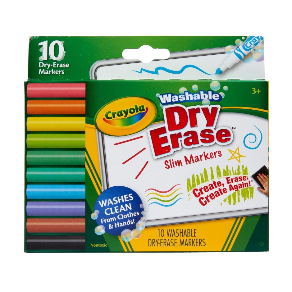 Washable Markers, Highlighters, Dry Erase Markers & Sharpies