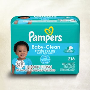 Pampers Complete Clean Baby Wipes