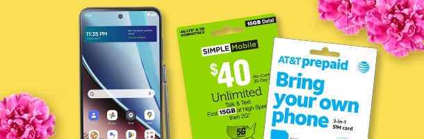 64GB Total by Verizon Motorola moto g stylus midnight blue, prepaid ...