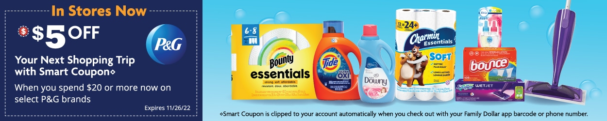 Family Dollar Smart Coupons | Online Digital Coupons
