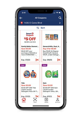 Family Dollar Smart Coupons | Online Digital Coupons