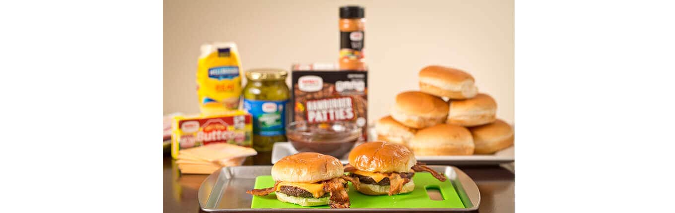 Barbecue Bacon Burger with Barbecue Mayo