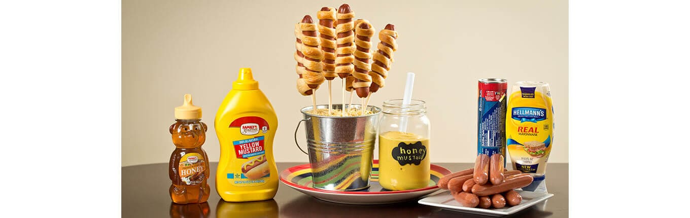 Pronto Pups with Honey Mustard Sauce